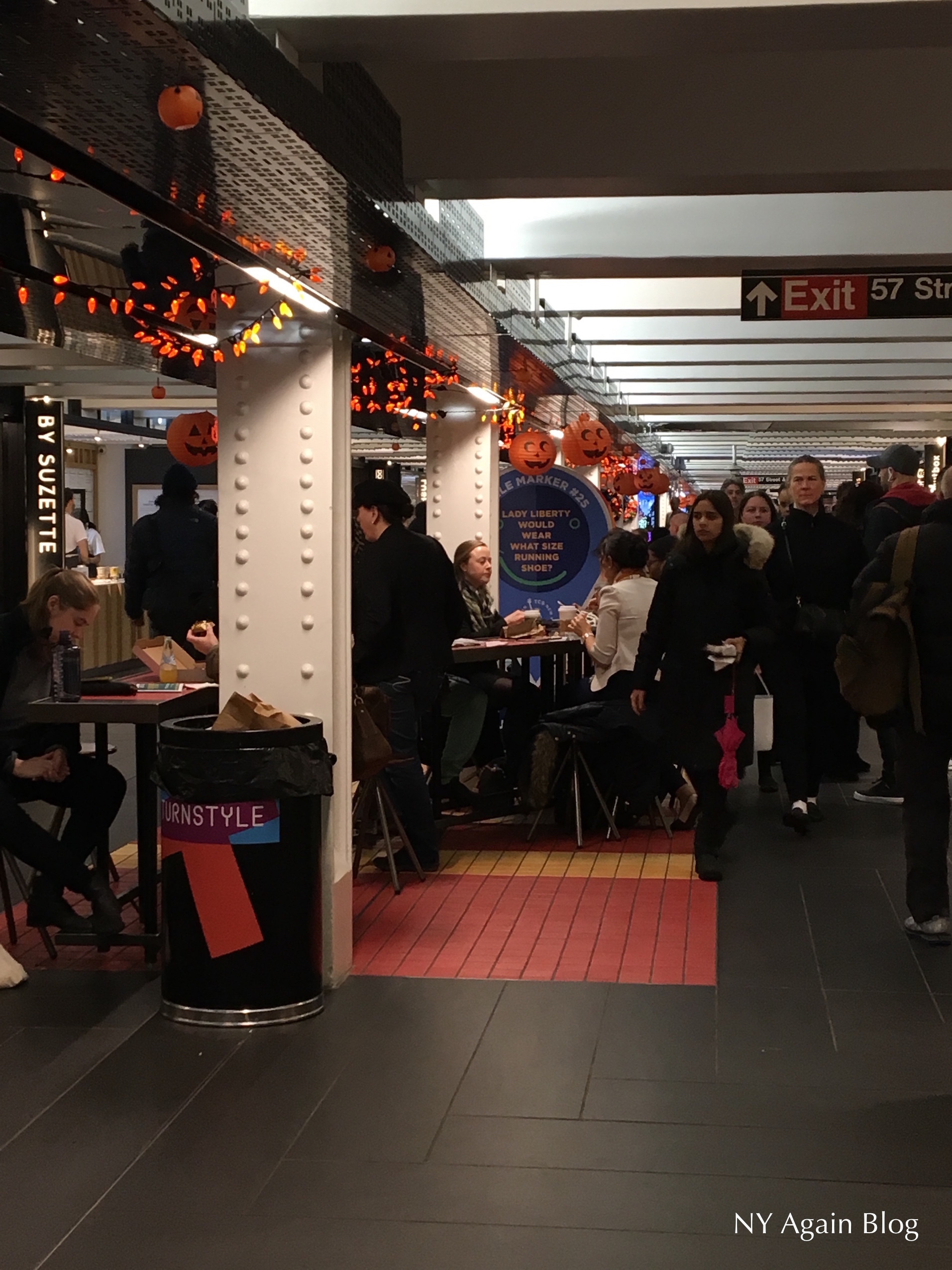 Turnstyle - Un nuevo paseo subterráneo en Manhattan - NY Again