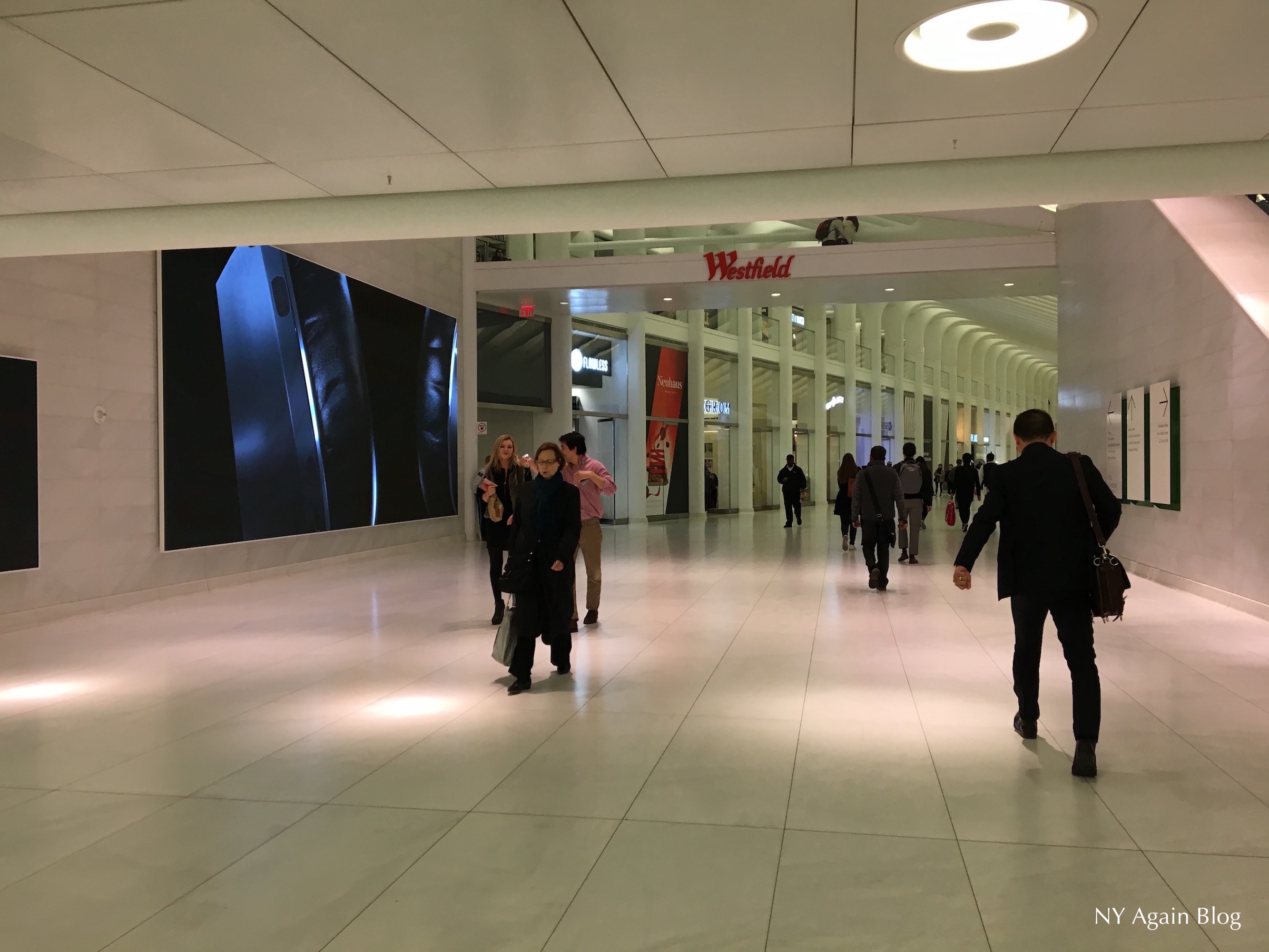 Oculus, inmensa terminal de transporte en World Trade Center - NY Again