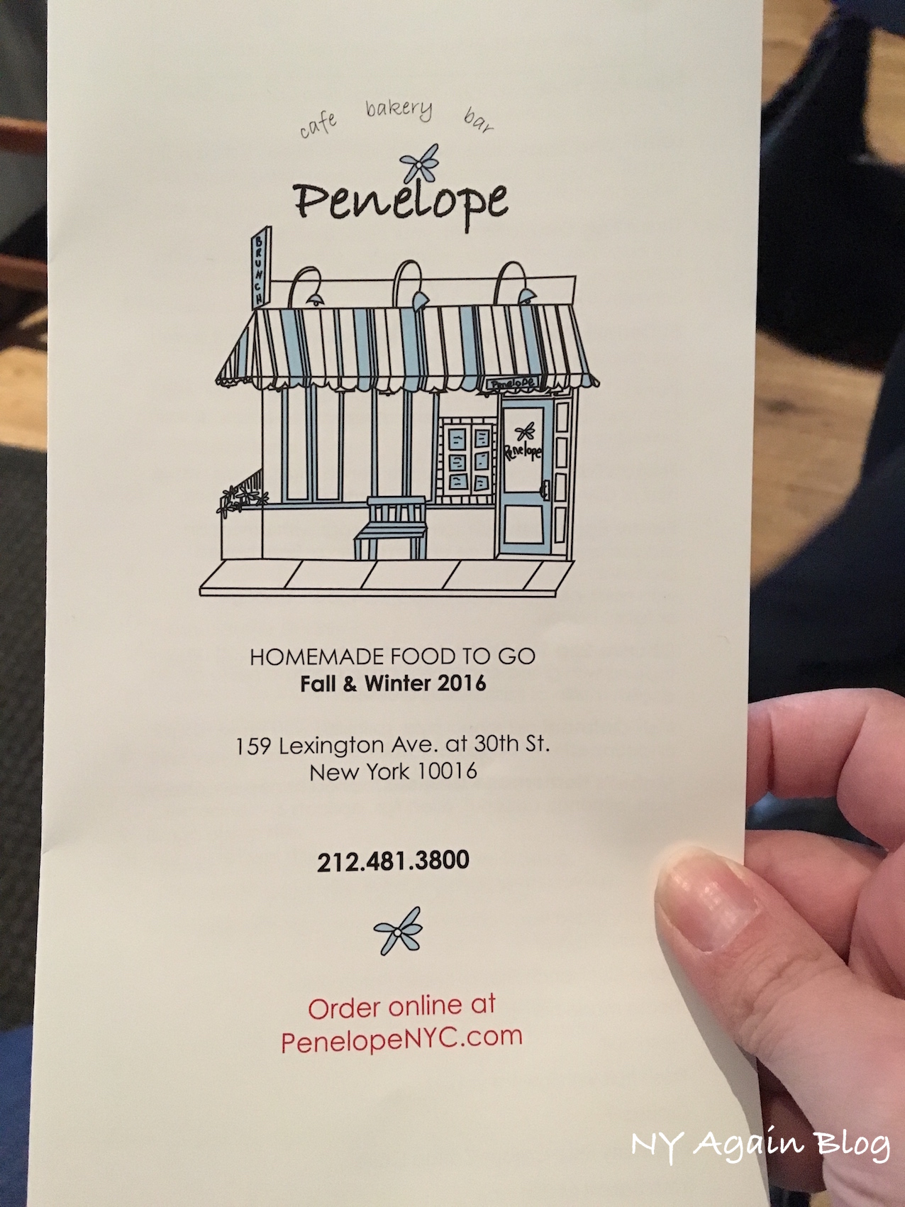 Desayuno en Penelope Cafe - NY Again